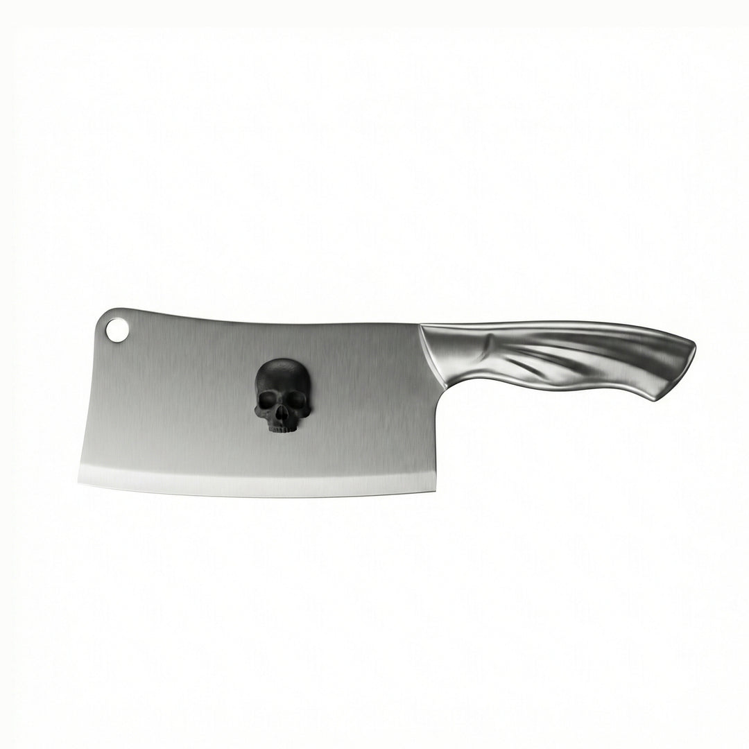 Skull Stainless Steel Kitchen Machete – MECANICO JEANS